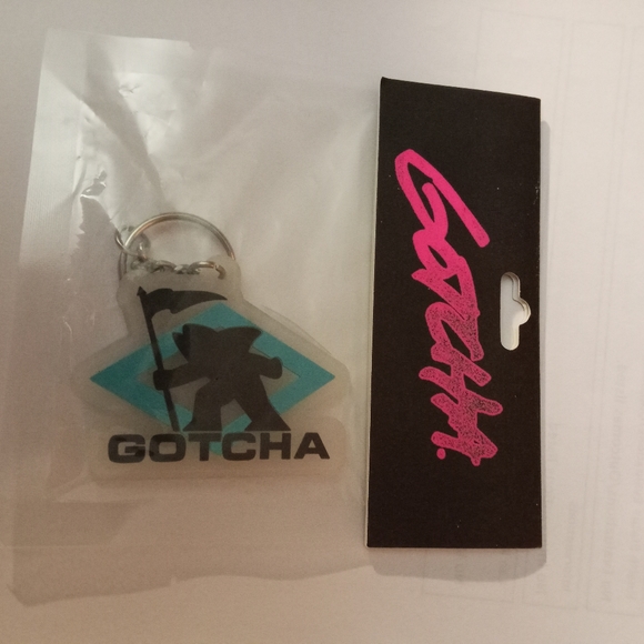 Vintage | Accessories | Gotcha New Logo Keychain | Poshmark